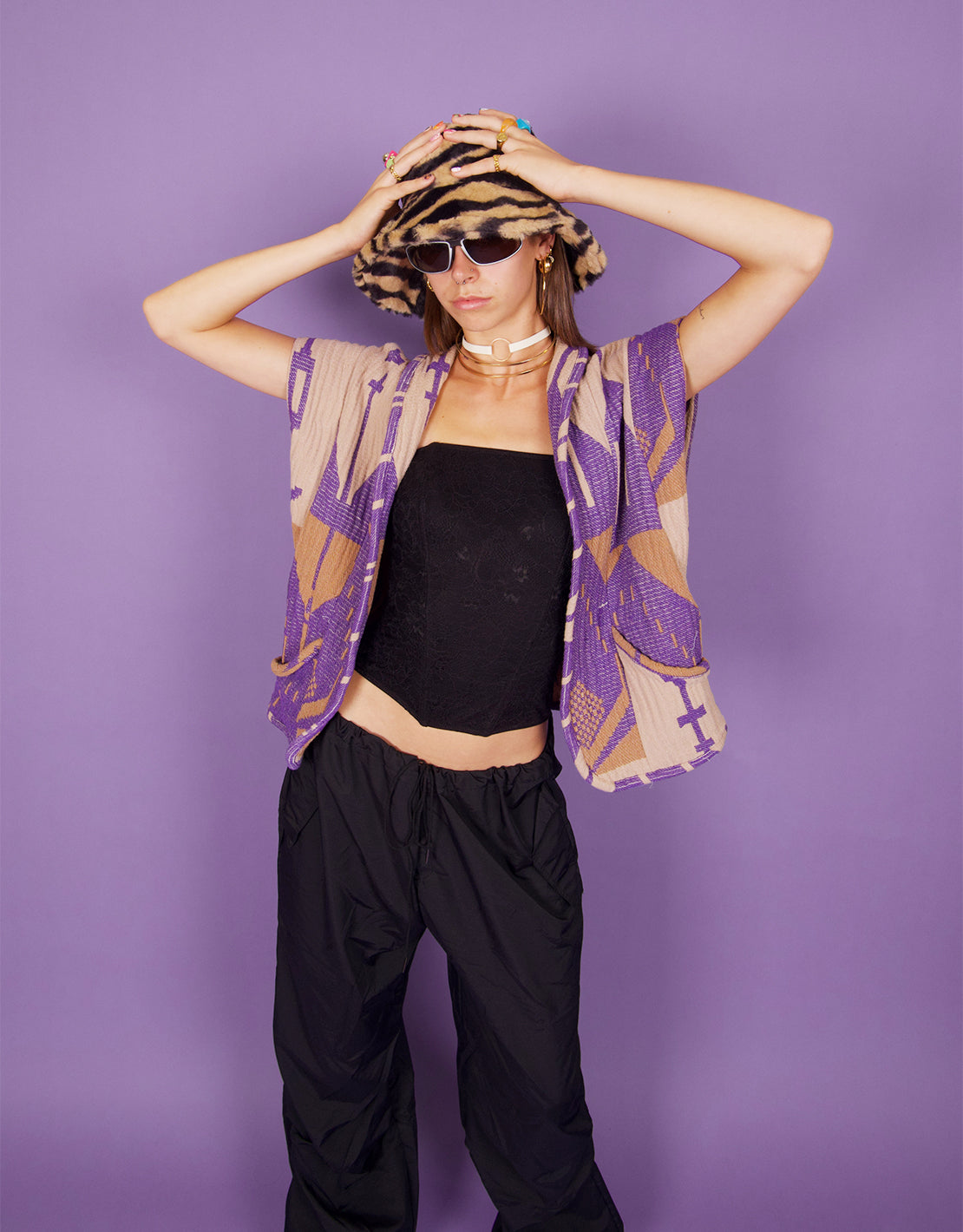 Eastern print waistcoat – JUTKA & RISKA