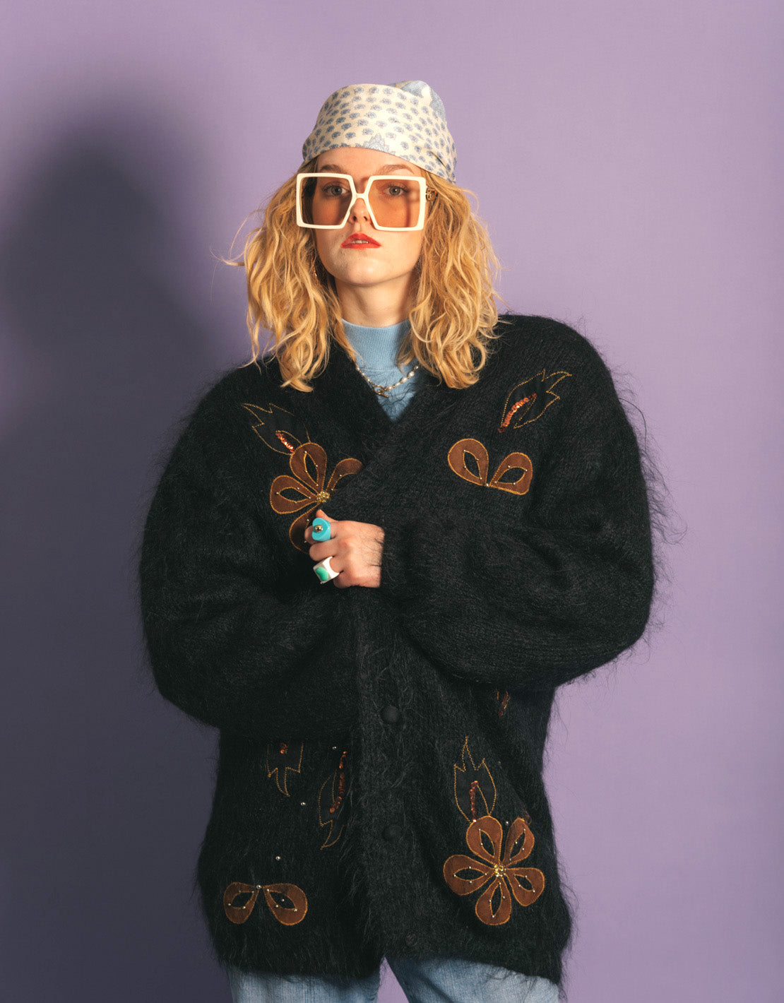 Vintage Jane Eva flower cardigan – JUTKA & RISKA