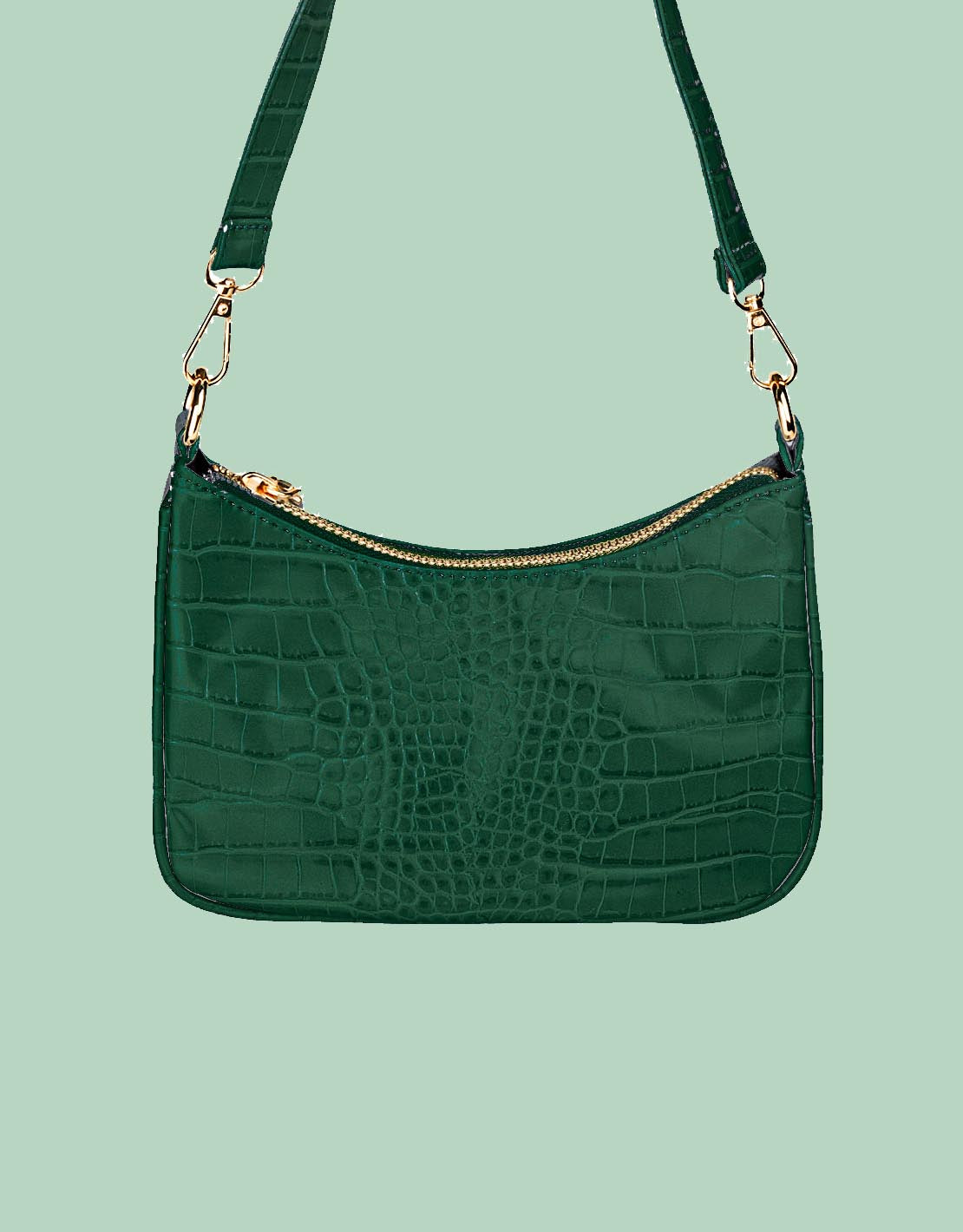 Small croco shoulder bag I – JUTKA & RISKA